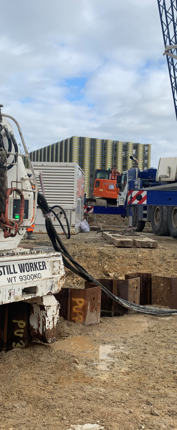 Project Atria | Silent Sheet Piling | VolkerGround Engineering